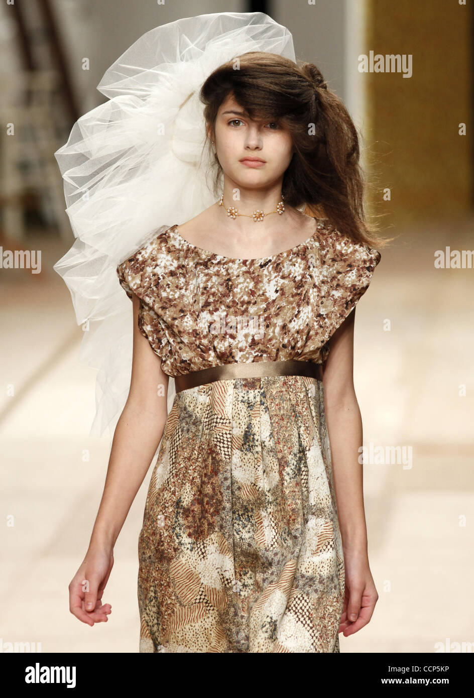 Oct. 22, 2010 - Tokyo, Japan - Model showcases the THEATRE PRODUCTS ...