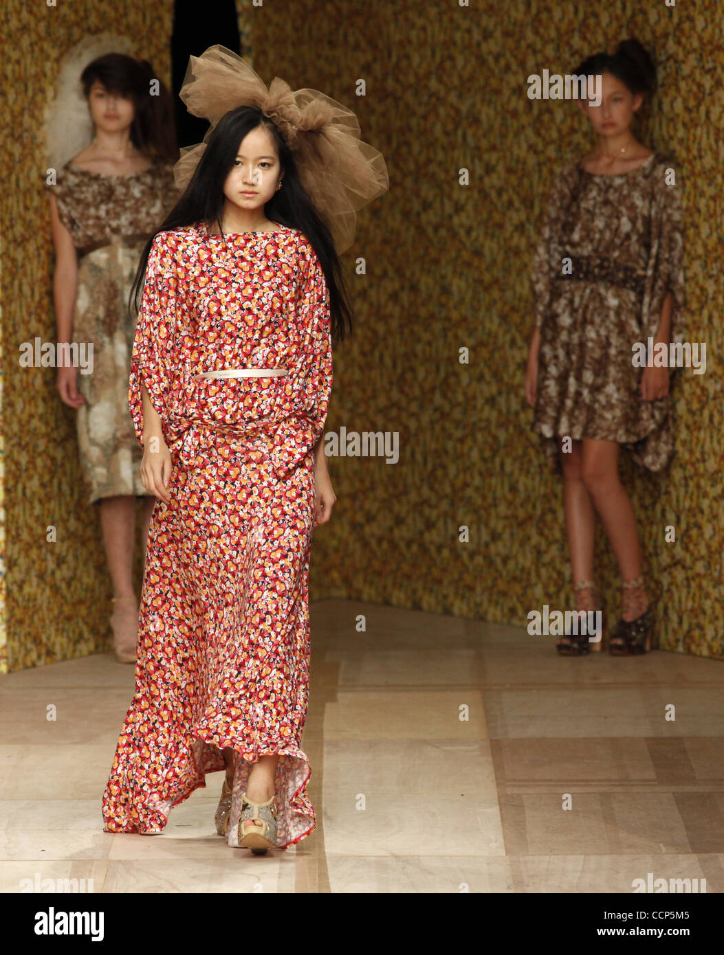 Oct. 22, 2010 - Tokyo, Japan - Model showcases the THEATRE PRODUCTS ...