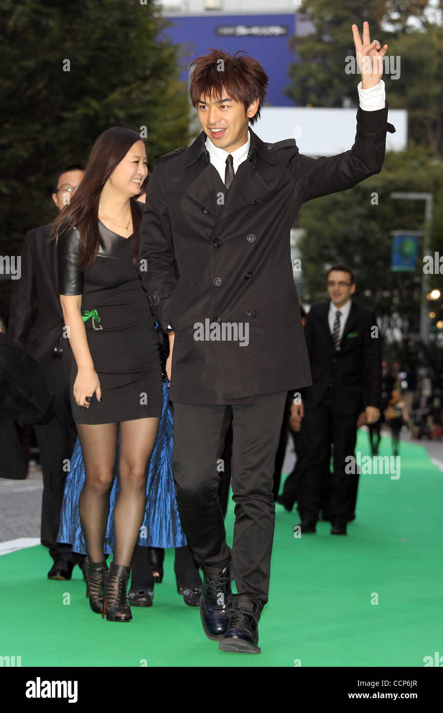 Oct. 23, 2010 - Tokyo, Japan - Taiwanese actor CHEN PO LIN attends the ...