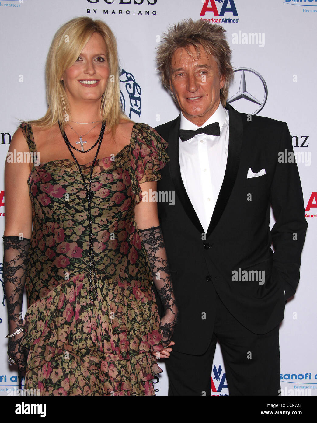 Rod Stewart & Wife arrives for the Carousel of Hope at the Beverly ...