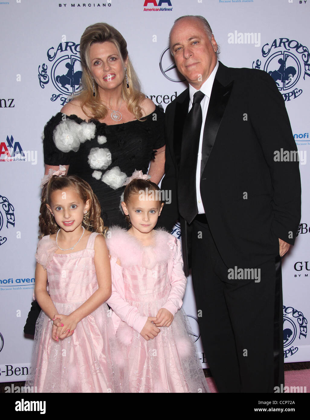 Nancy Davis & Family arrives for the Carousel of Hope at the Beverly ...