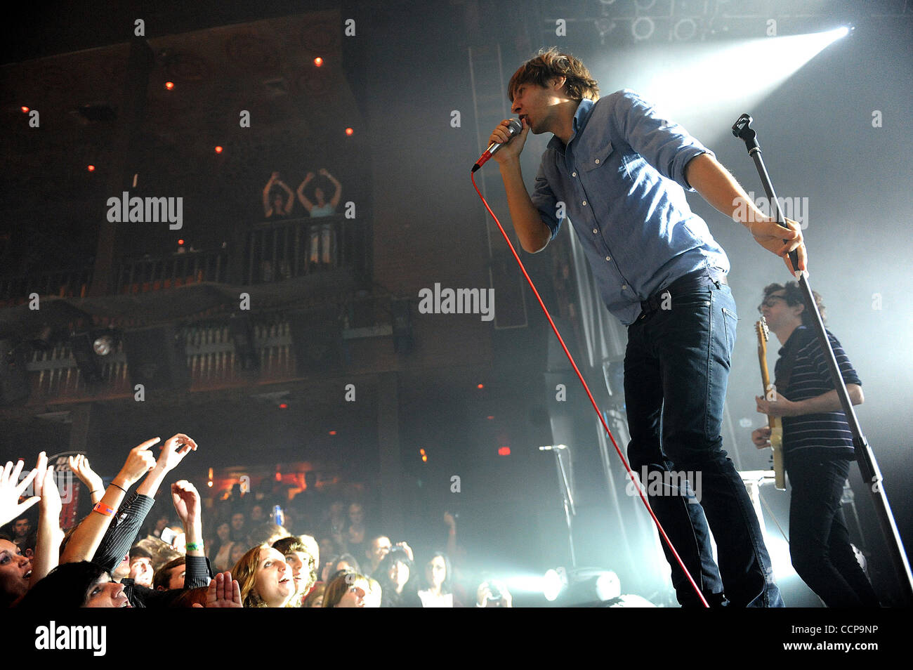 Oct 25, 2010 - Myrtle Beach, South Carolina; USA - Singer THOMAS MARS ...