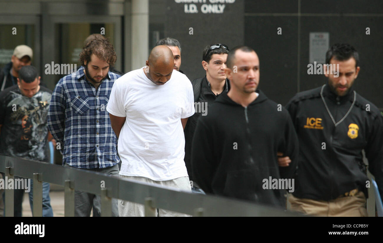 Rap mogul Kareem 'Biggs' Burke,(white shirt) who helped launch Jay-Z's ...