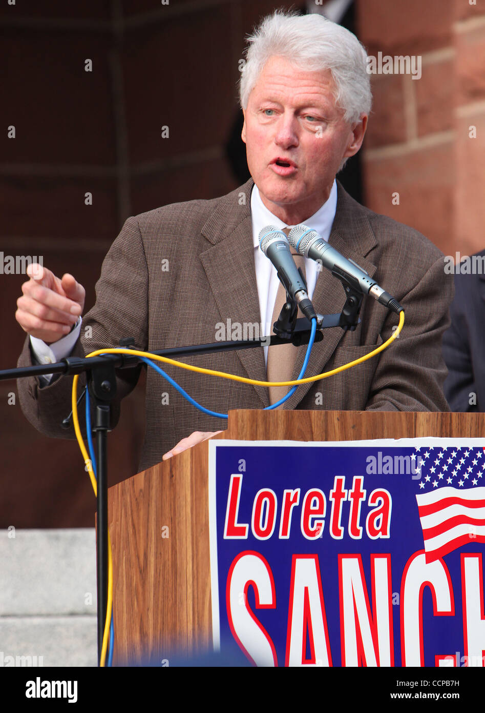 Oct 15, 2010 - Santa Ana, California, U.S. - Former US President BILL ...