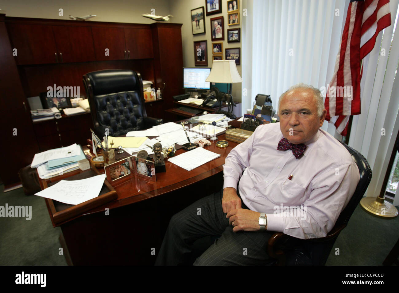 Joe Czyzyk, president and CEO of Mercury Air Group. (Photo by Ringo ...