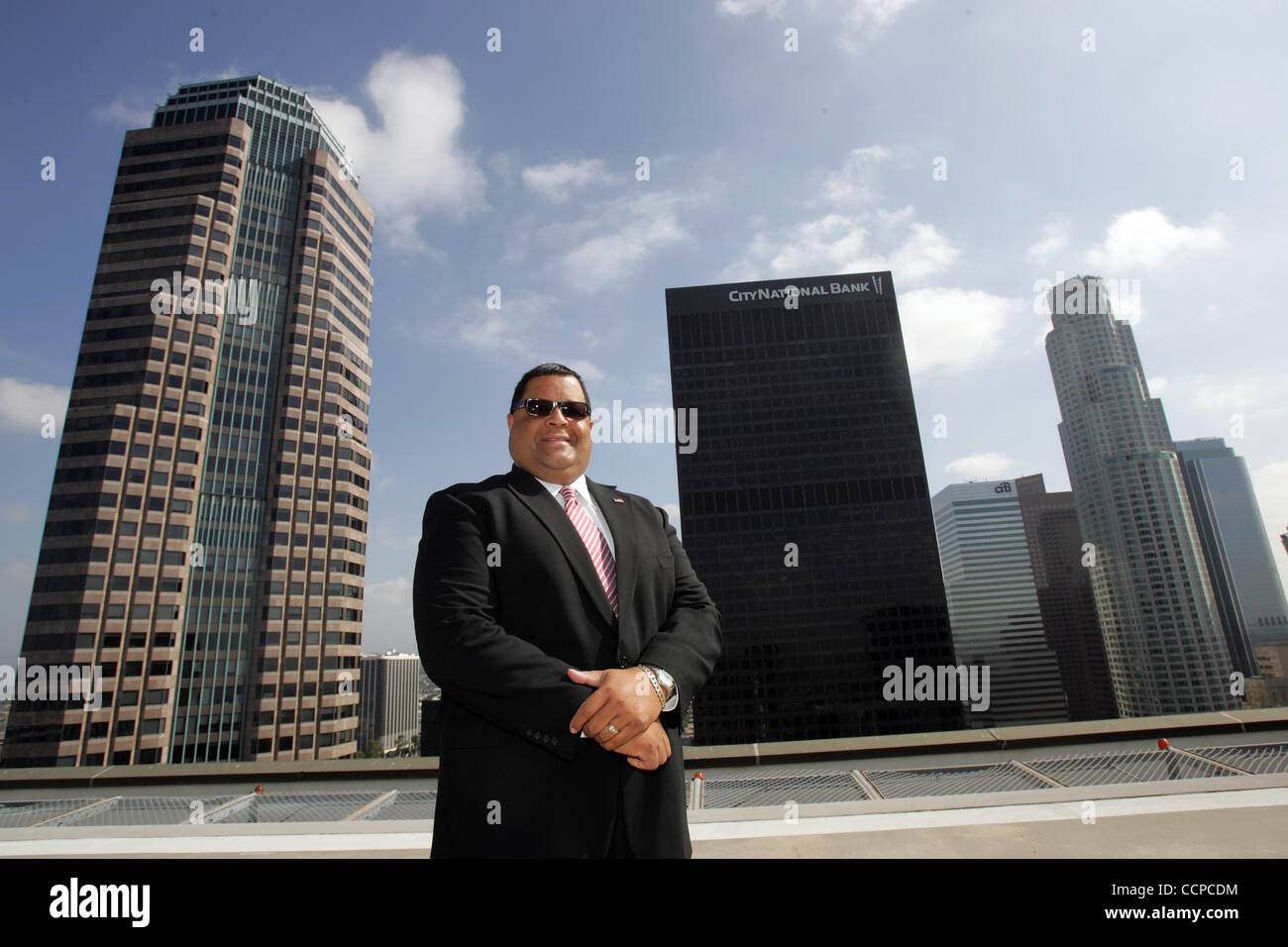 Louis Perry, founder of security firm Kadima Private Security. (Photo ...