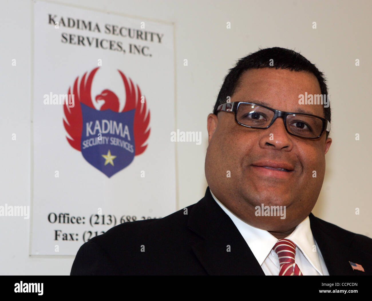 Louis Perry, founder of security firm Kadima Private Security. (Photo ...