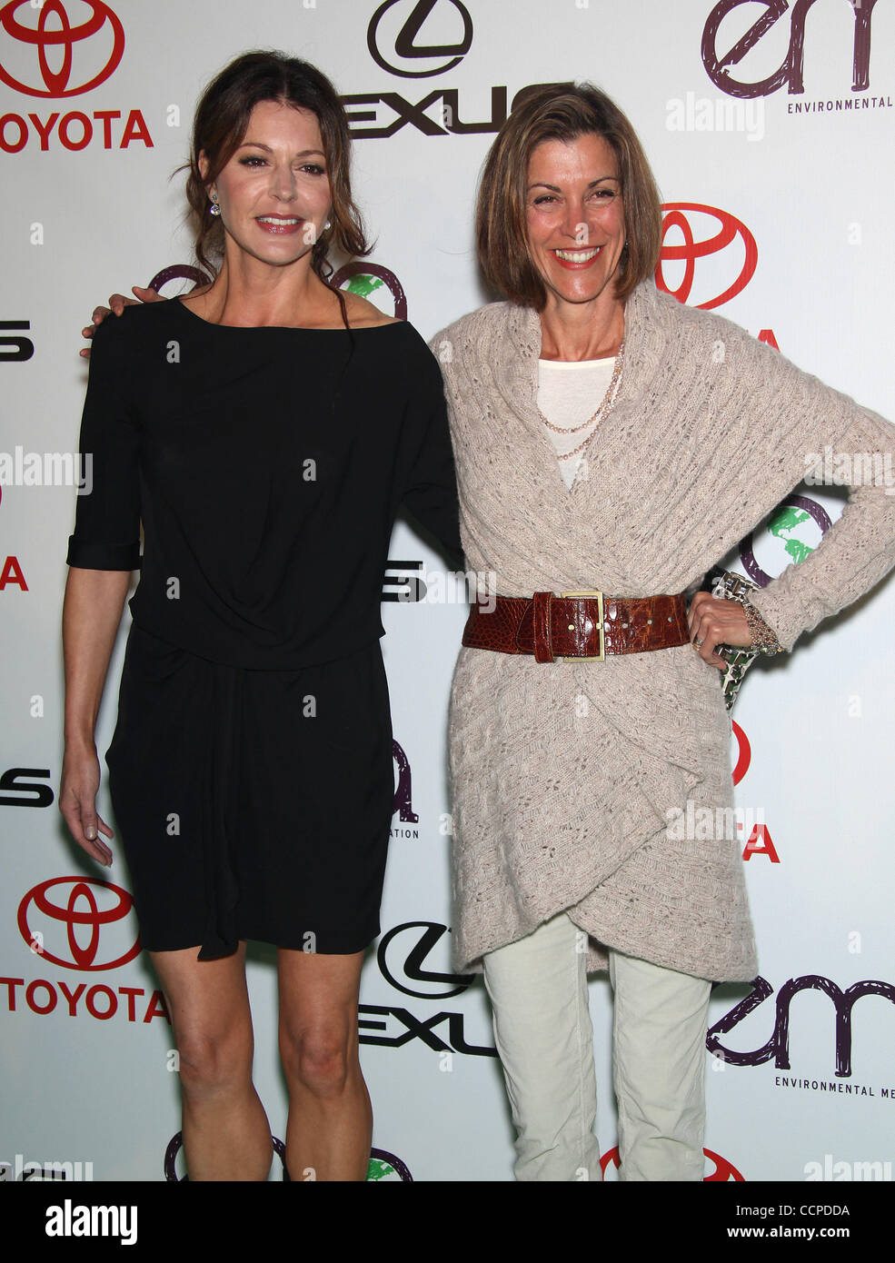 JANE LEEVES & WENDIE MALICK arrives for the Environmental Media Awards ...