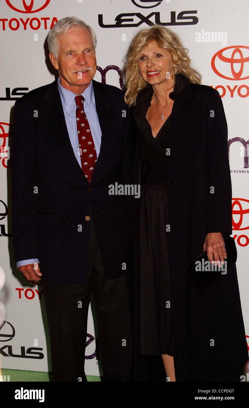 Oct. 16, 2010 - Hollywood, California, U.S. - TED TURNER & DATE .20th ...