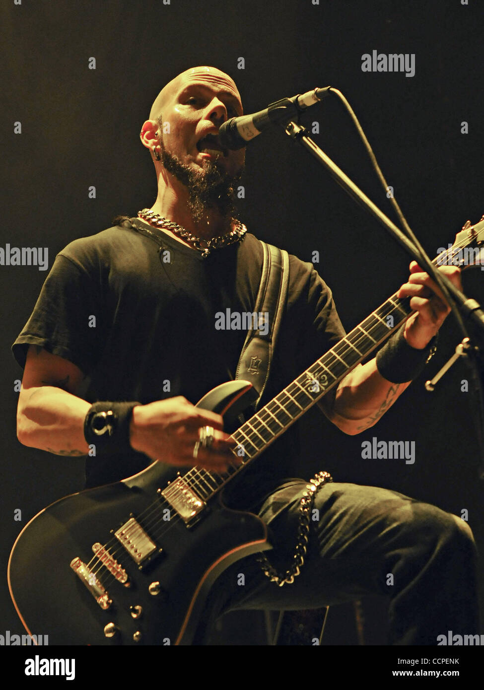 Oct. 17, 2010 - Cincinnati, Ohio, U.S - Guitarist C.J. PIERCE of ...