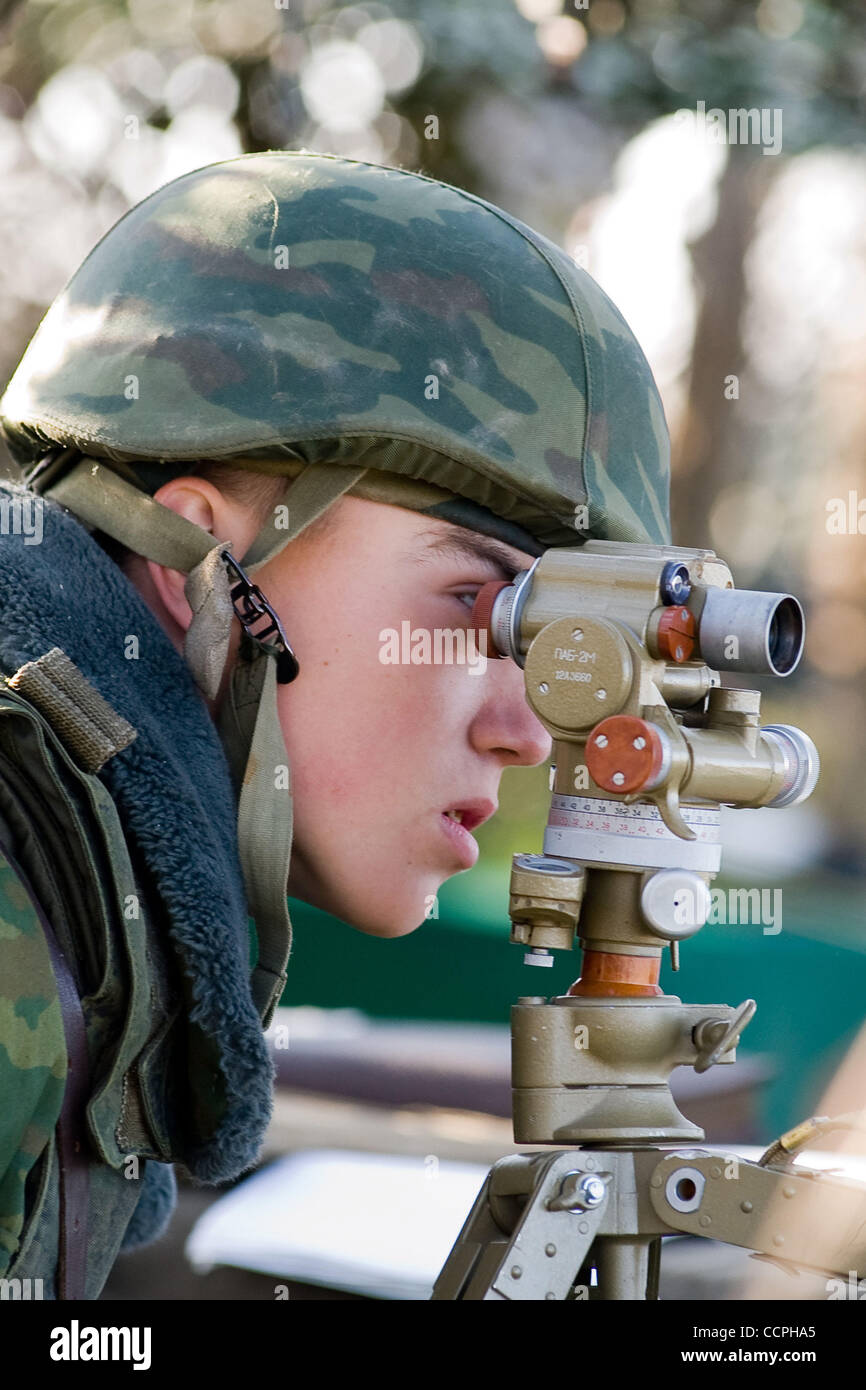 Tactical military exercise of russian army assault battalion held in ...