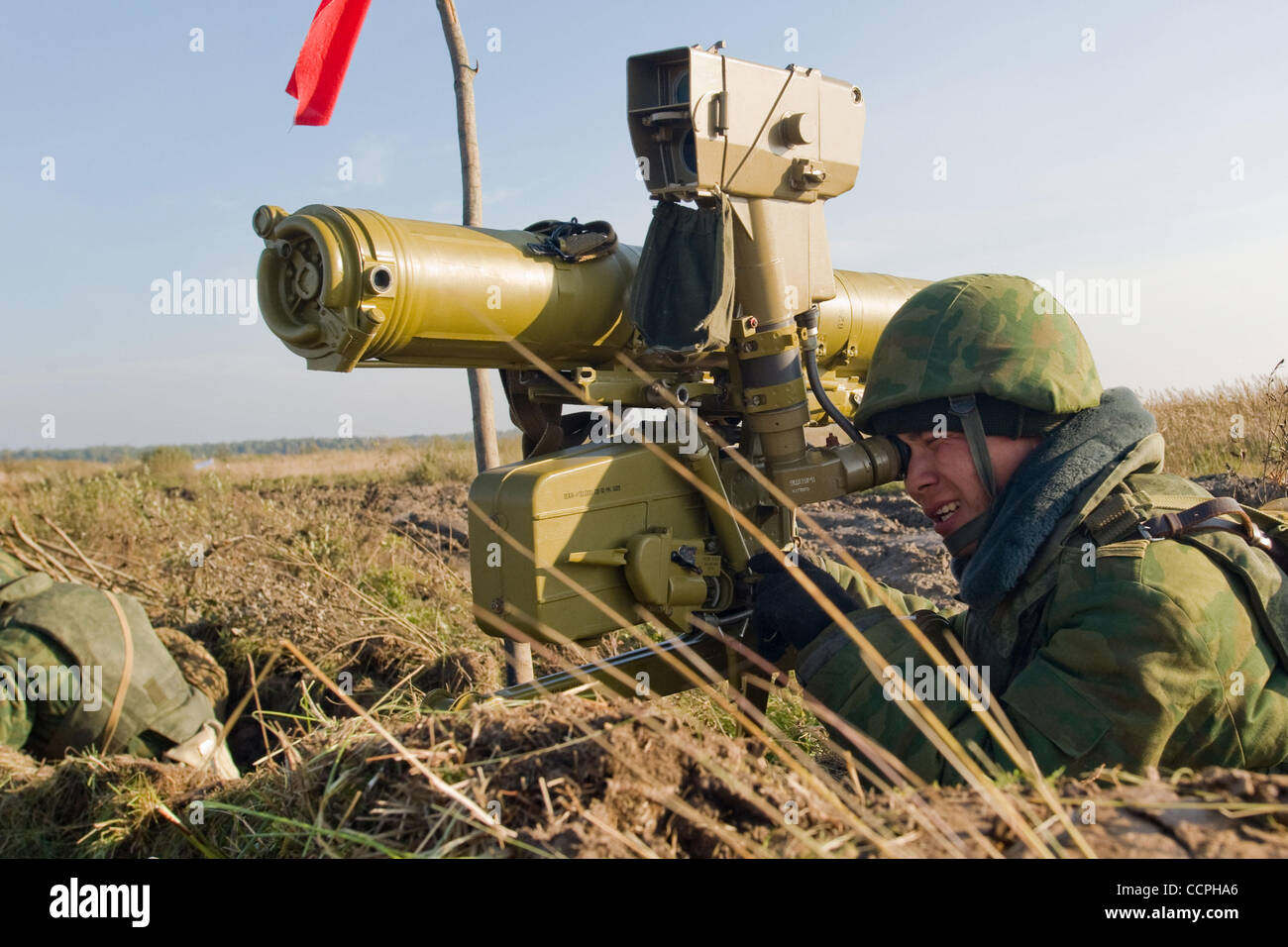 Tactical military exercise of russian army assault battalion held in ...