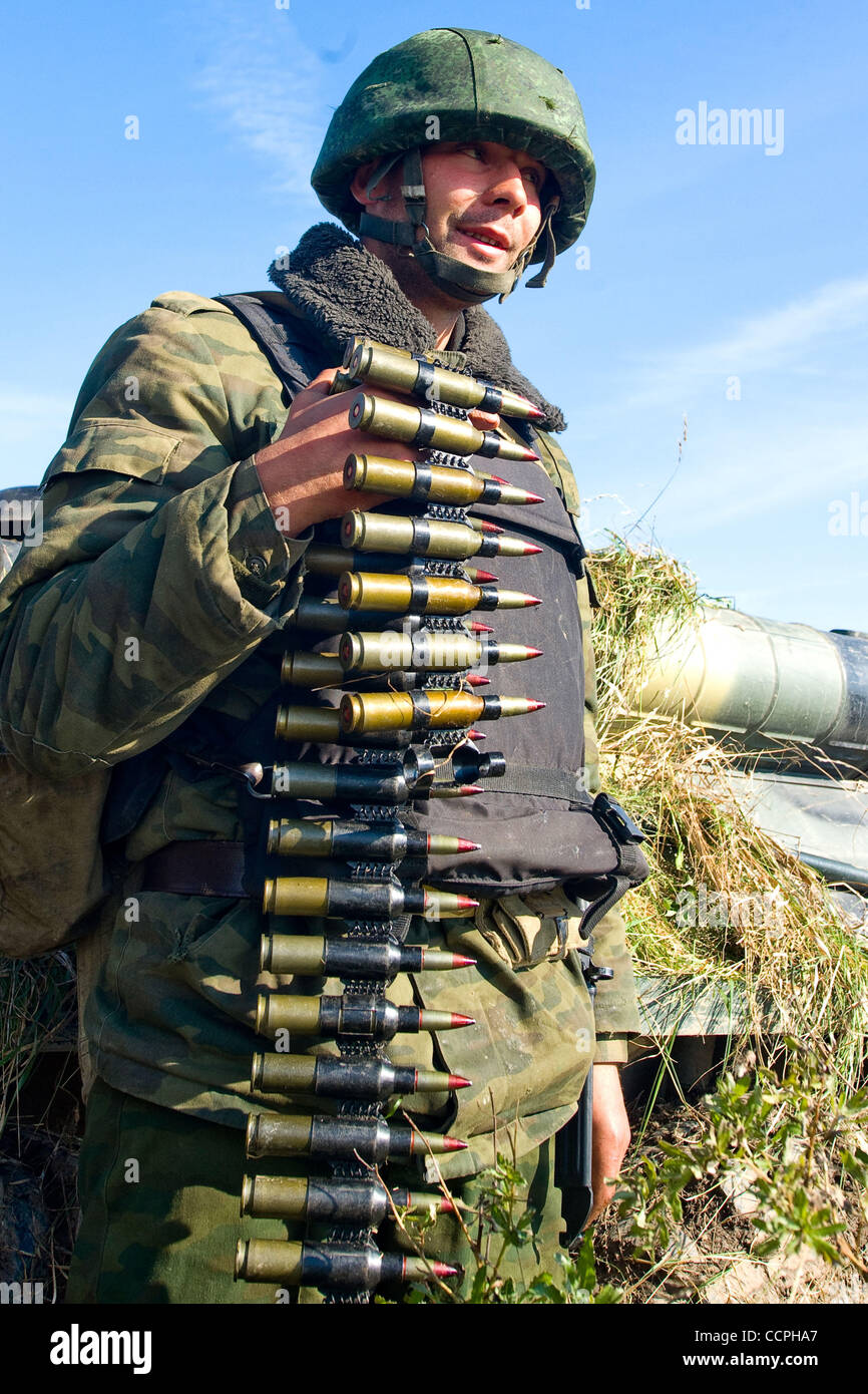 Tactical military exercise of russian army assault battalion held in ...