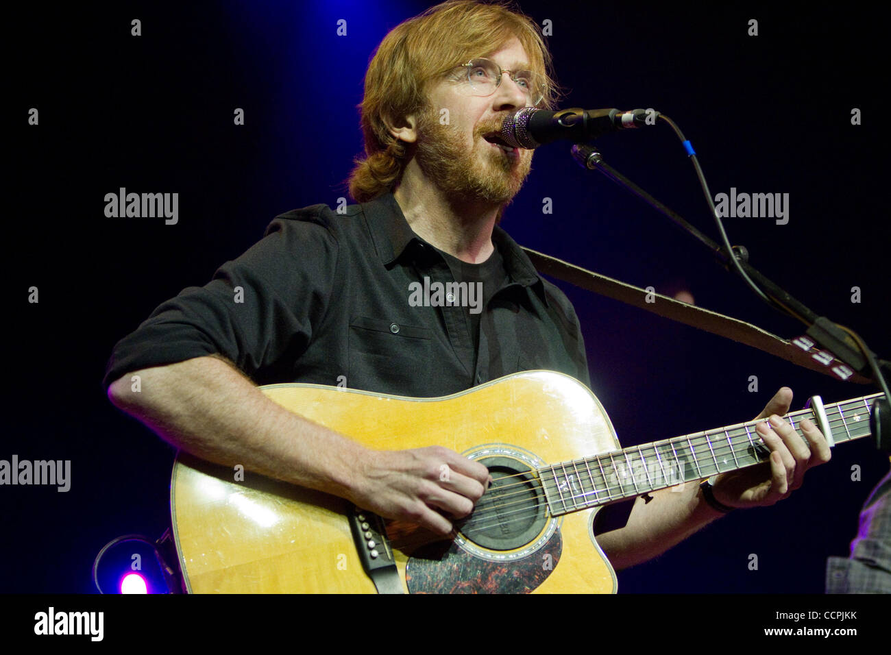 Oct. 9, 2010 - Boulder, Colorado, U.S. - Singer and guitarist TREY ...