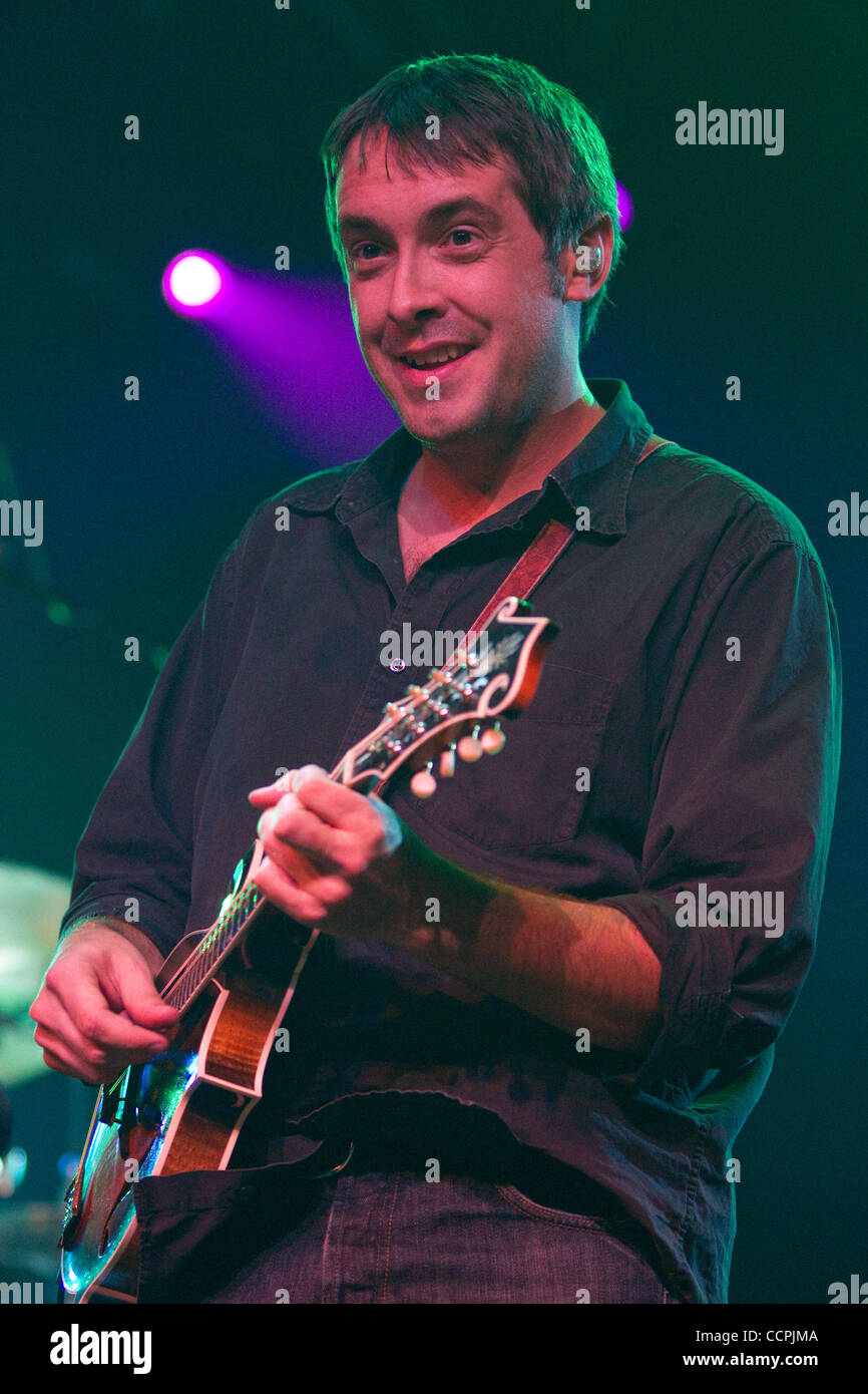 Oct. 9, 2010 - Boulder, Colorado, U.S. - Mandolinist JEFF AUSTIN of ...