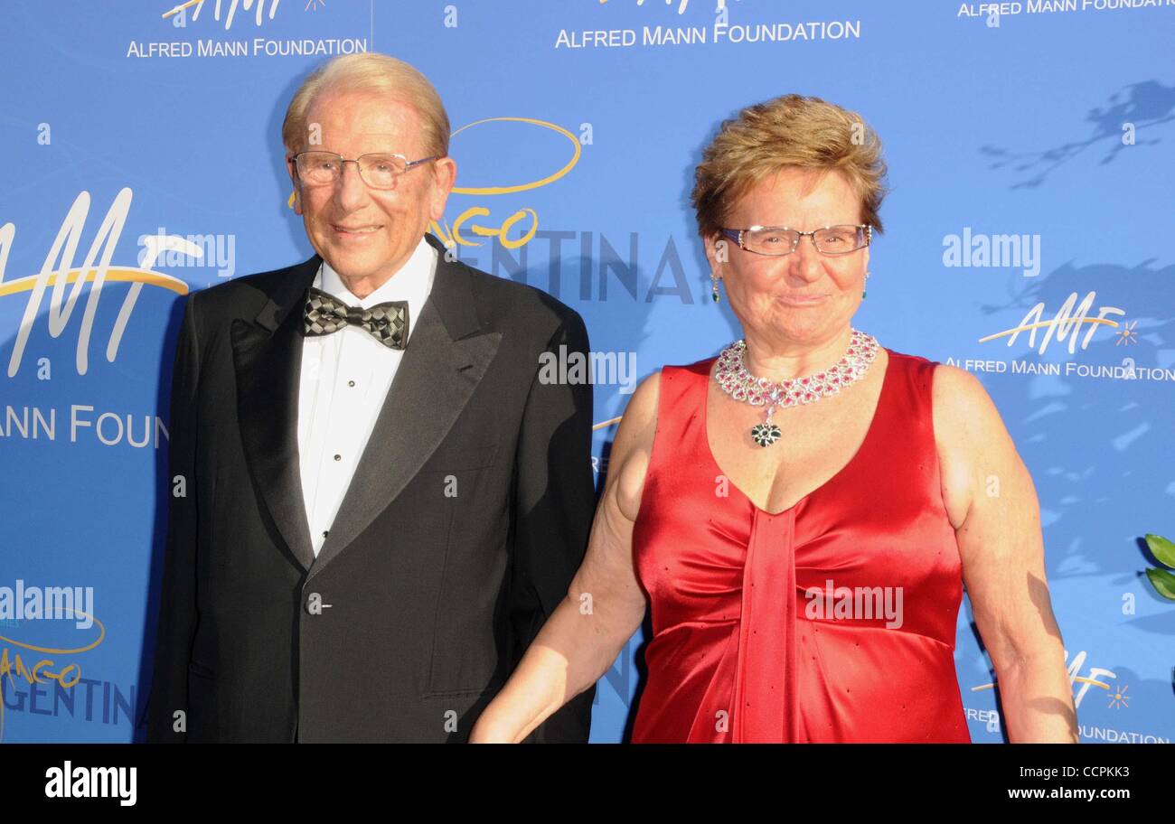 Oct. 10, 2010 - Los Angeles, California, U.S. - ALFRED E. MANN, CLAUDE ...