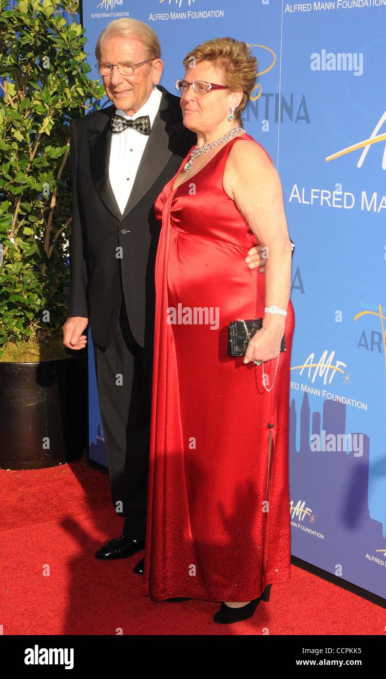 Oct. 10, 2010 - Los Angeles, California, U.S. - ALFRED E. MANN, CLAUDE ...
