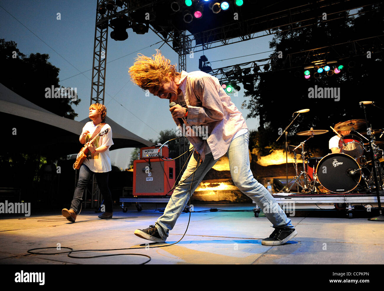 Oct 10, 2010 - Austin, Texas; USA - Singer MATTHEW SHULTZ of the band ...