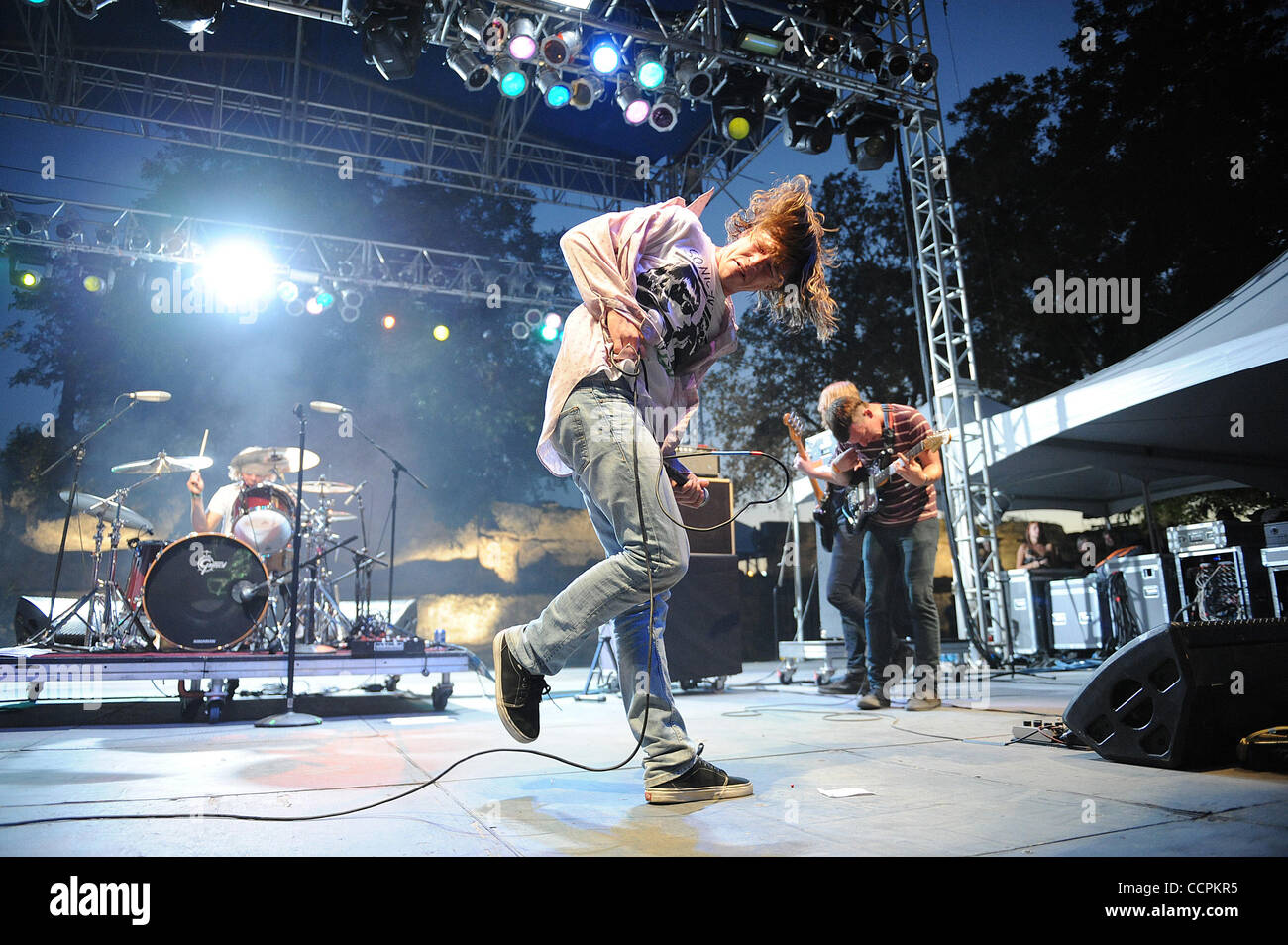 Oct 10, 2010 - Austin, Texas; USA - Singer MATTHEW SHULTZ of the band ...