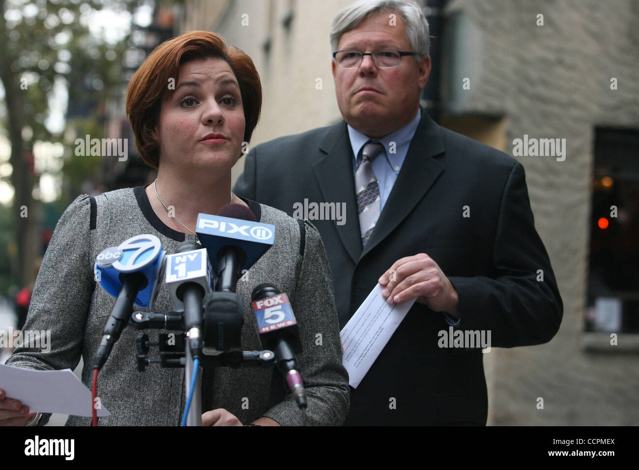NYC Speaker Christine Quinn and NY State Senator Tom Duane speaks out ...