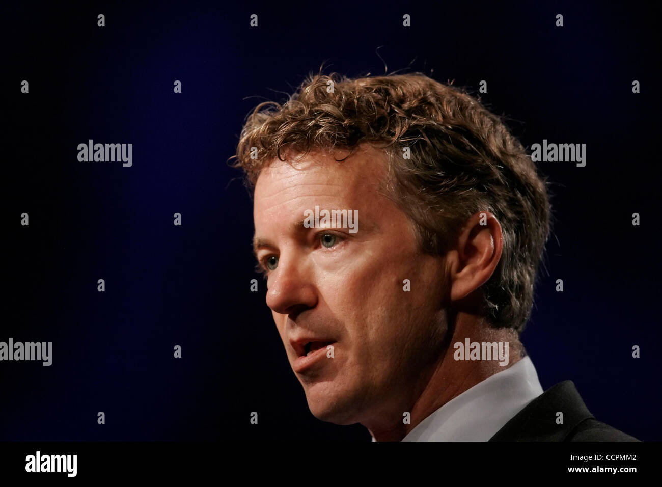 Tea Party Republican Senate nominee RAND PAUL speaks during a debate ...