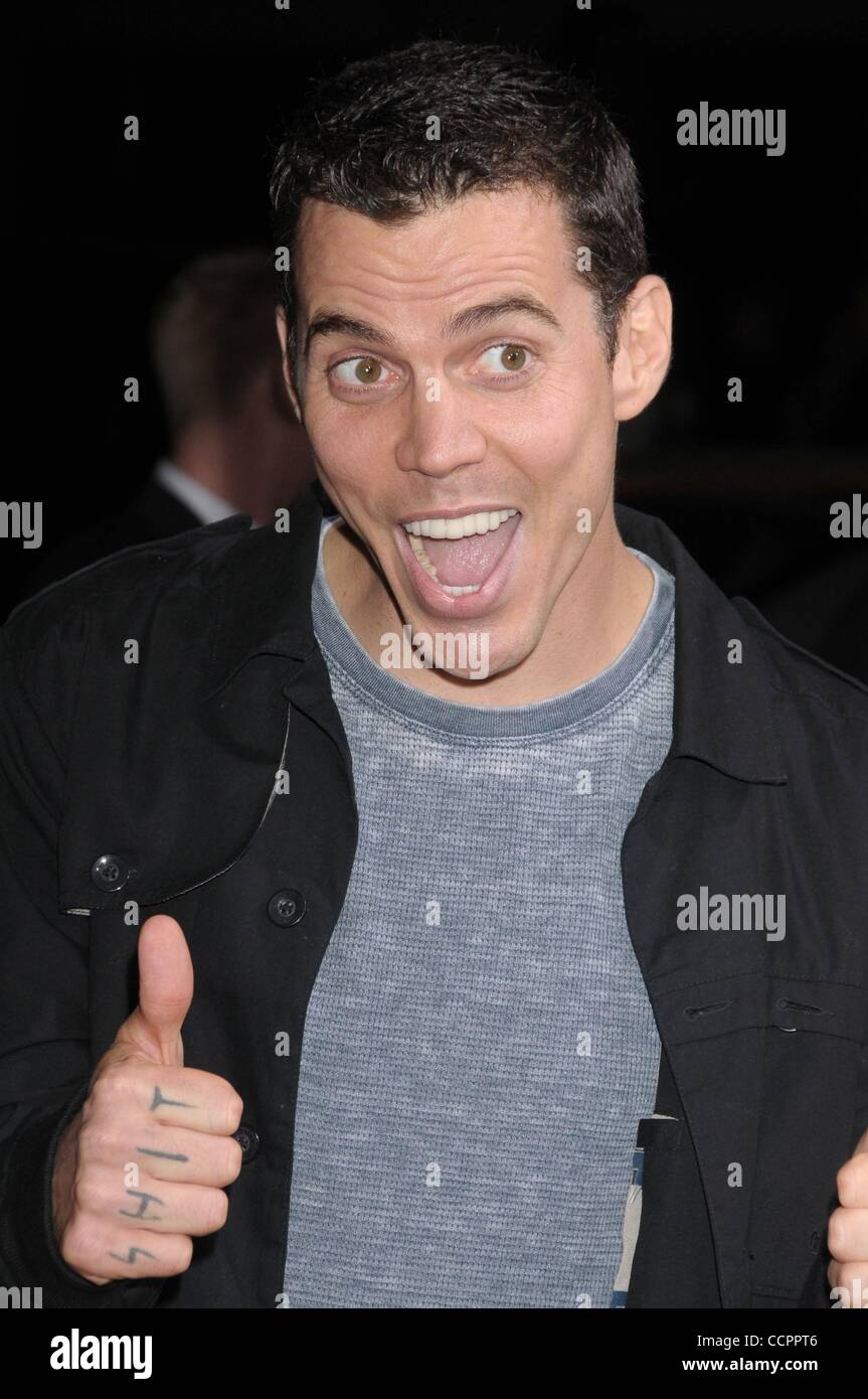 Steve o los angeles premiere jackass hi-res stock photography and ...