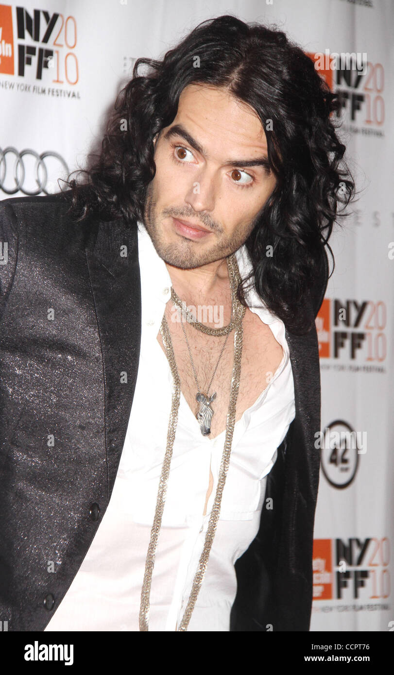 Oct. 2, 2010 - New York, New York, U.S. - Actor RUSSELL BRAND attends ...
