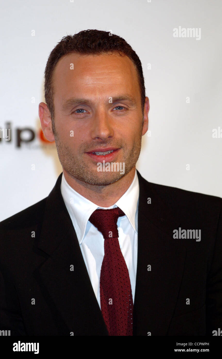Actor Andrew LINCOLN attending the 2010 Mipcom opening night at the ...
