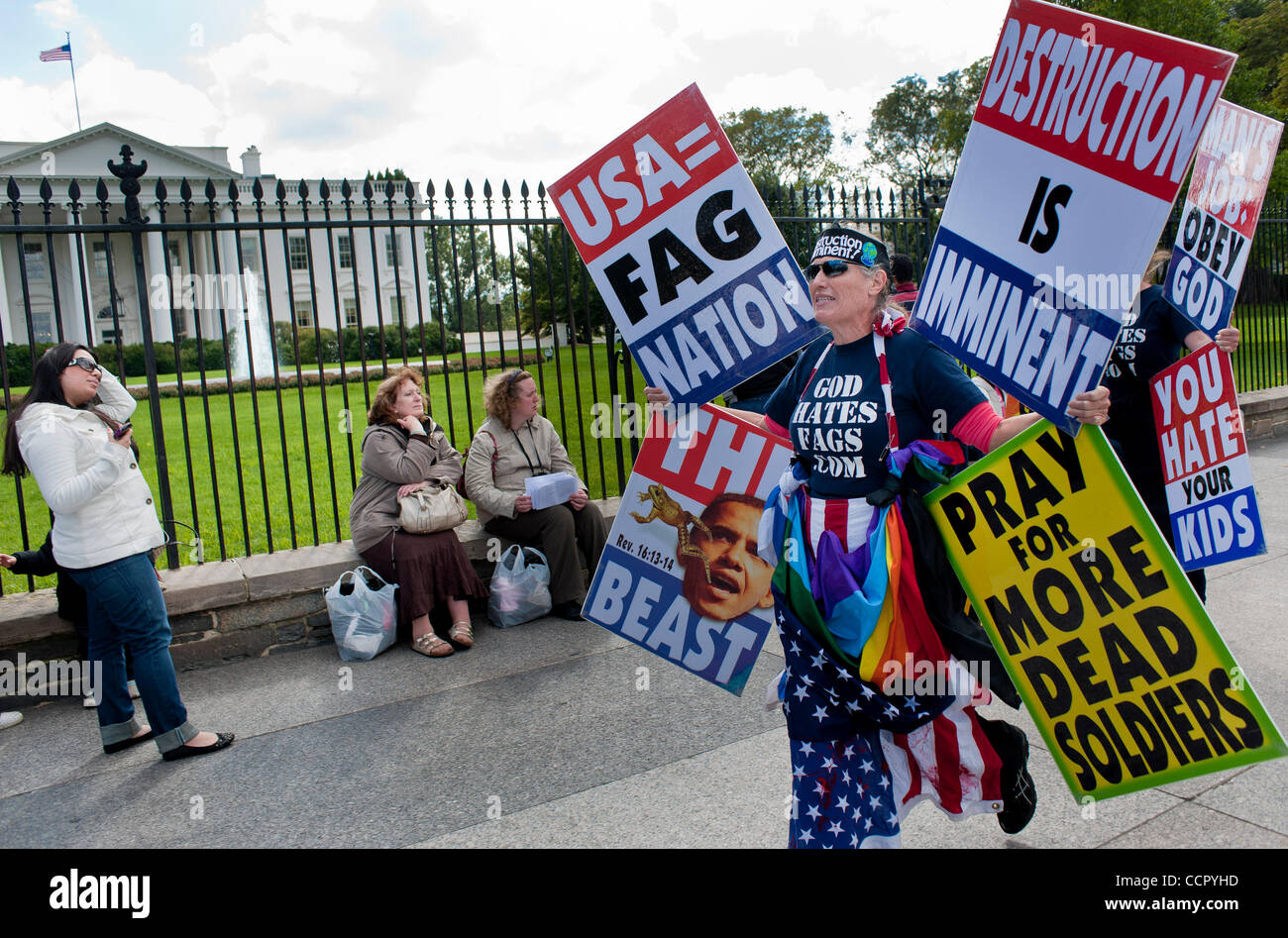 Oct 5, 2010 - Washington, District of Columbia, U.S., - SHIRLEY PHELPS ...