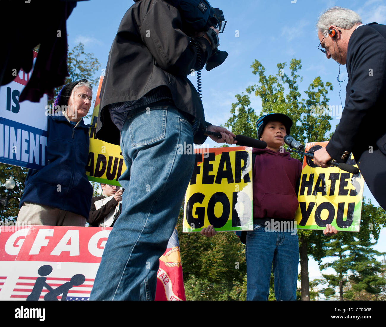 Oct 6, 2010 - Washington, District of Columbia, U.S. - Westboro Baptist ...
