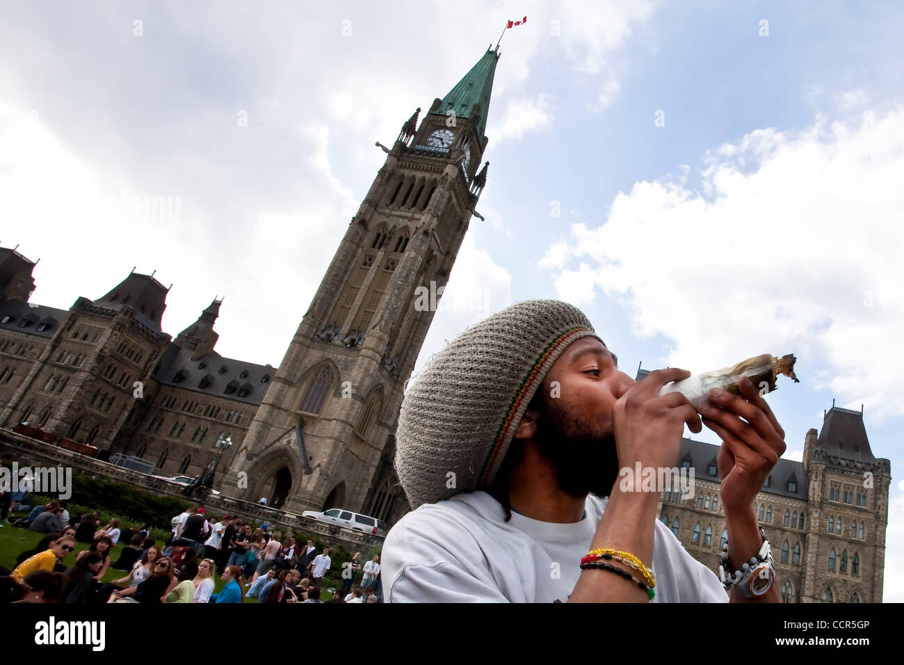 This epic 40 gram joint made several rounds during the 420 rally on ...
