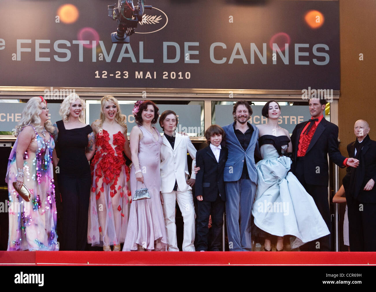 The opening ceremony of the Cannes Film Festival, May 12, 2010.Pictured ...