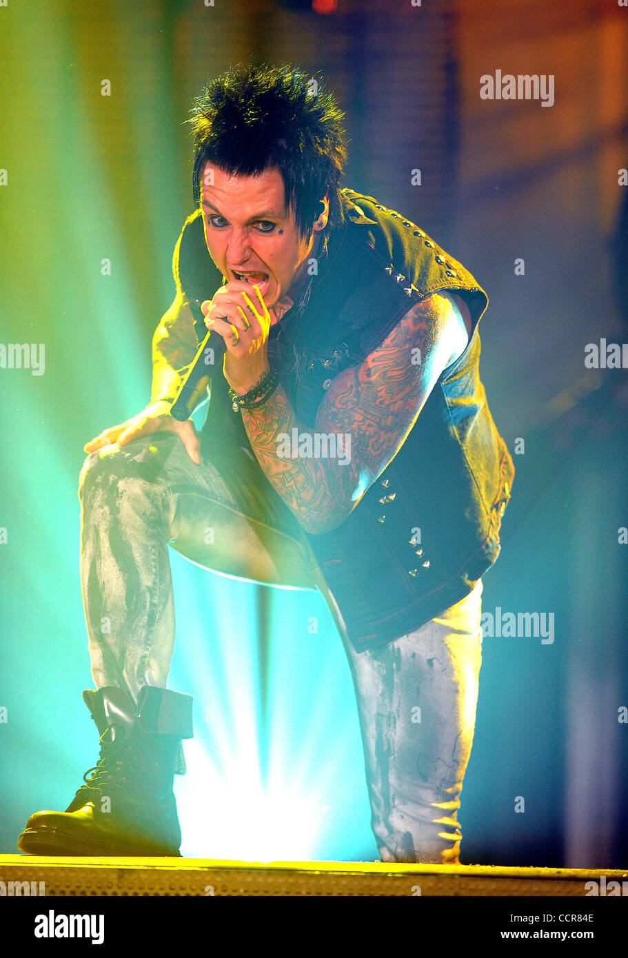 Oct 1, 2010 - Myrtle Beach, South Carolina; USA - Singer JACOBY SHADDIX ...