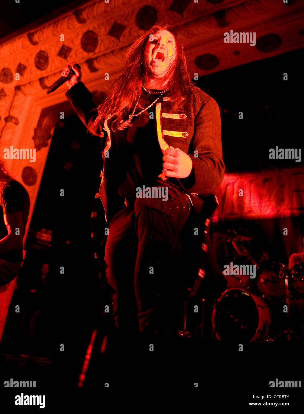 March 15, 2010 - Chicago, IL, USA - Joacim Cans, lead vocalist of ...