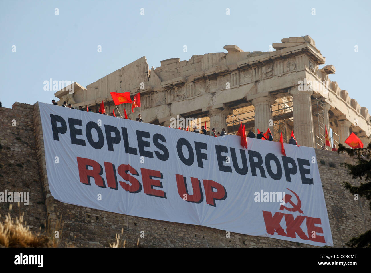 Greek communist party hi-res stock photography and images - Alamy
