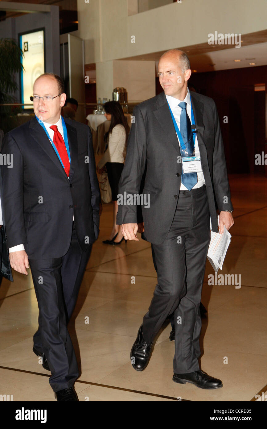 May 18, 2010 - Athens, Greece - H.S.H Prince ALBERT II of Monaco(L ...