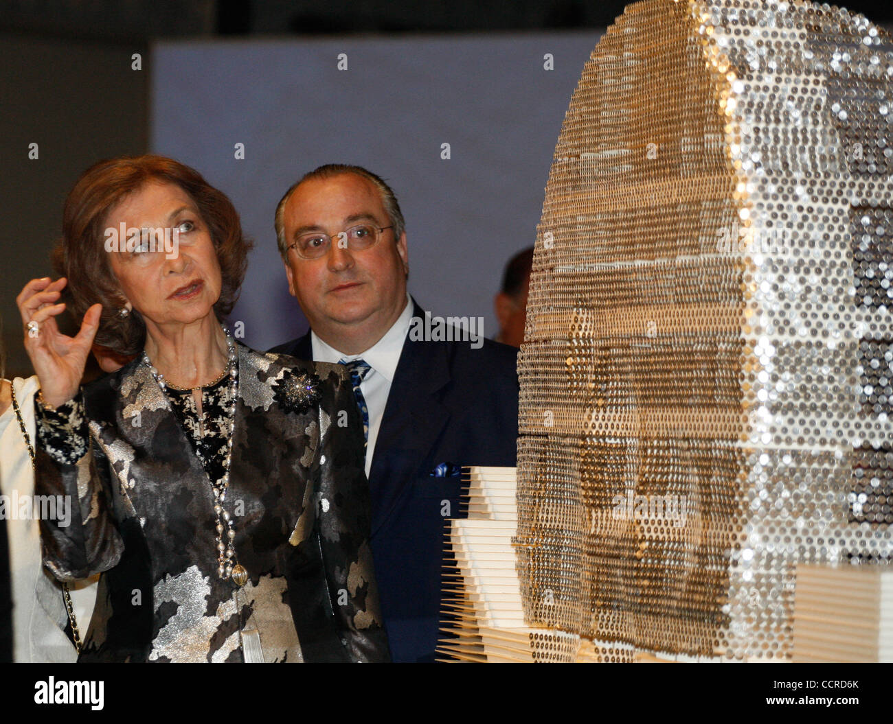 May 20, 2010 - Athens, Greece - Queen SOPHIA of Spain inaugurates ...