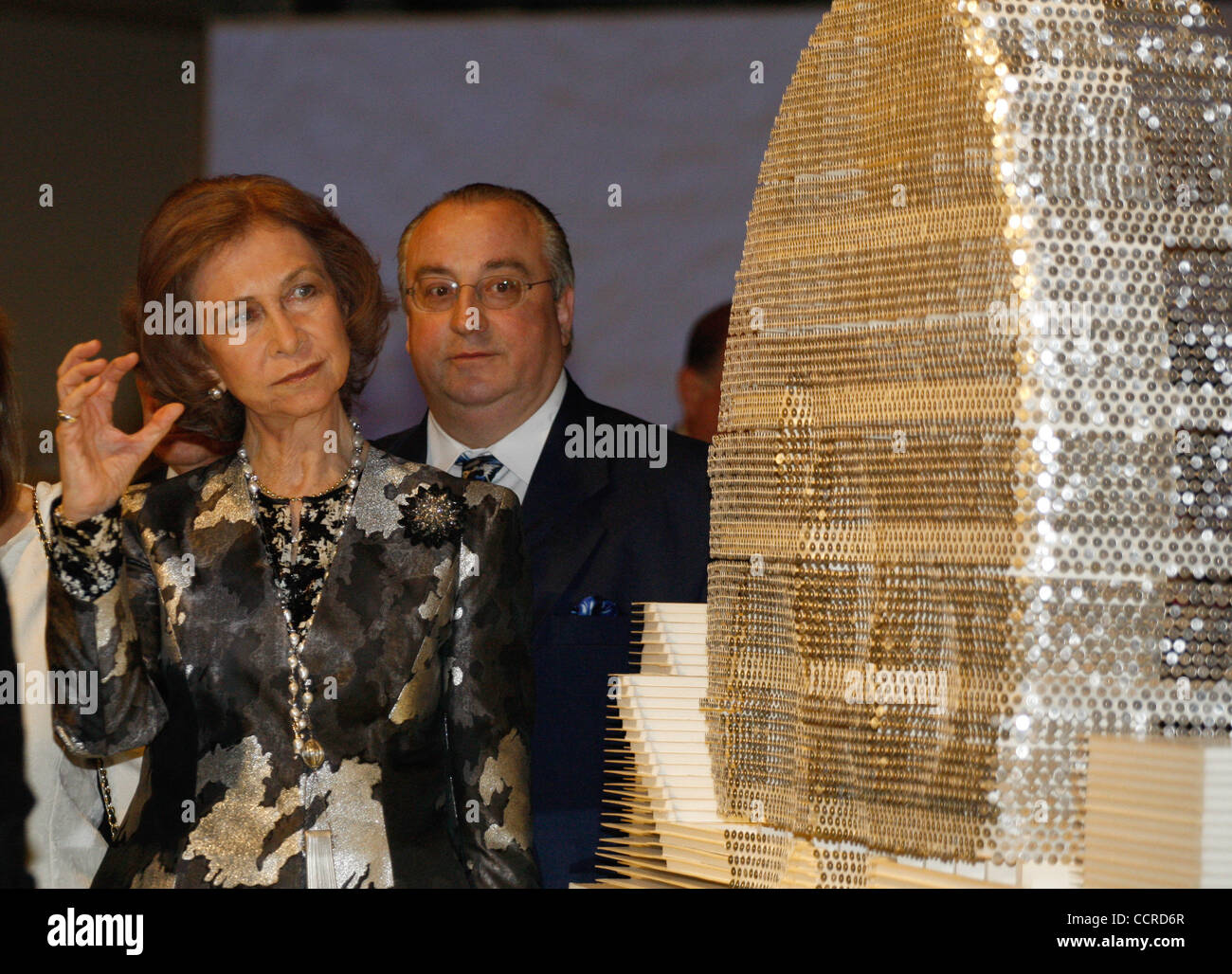 May 20, 2010 - Athens, Greece - Queen SOPHIA of Spain inaugurates ...