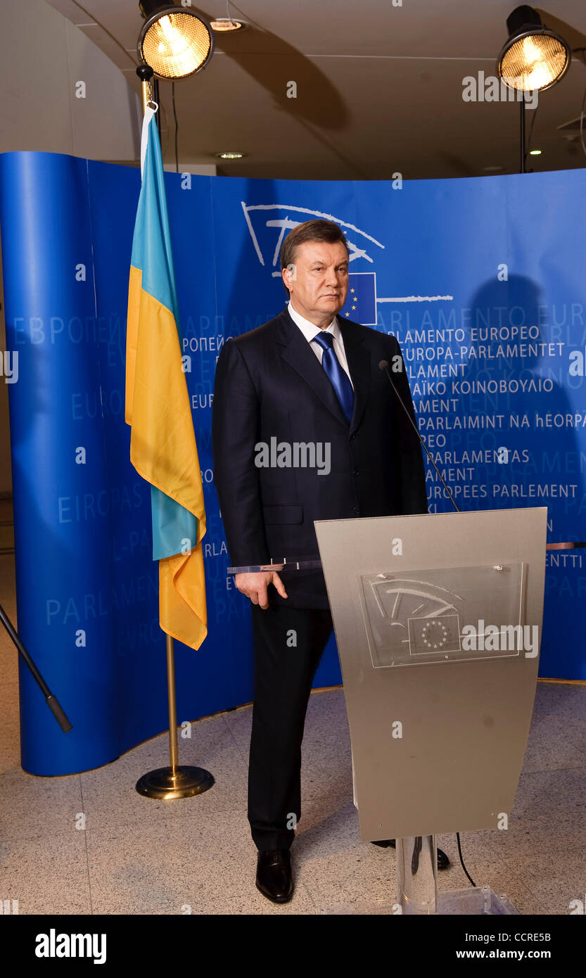 New Ukrainian President Yanukovych holds press conference after the ...