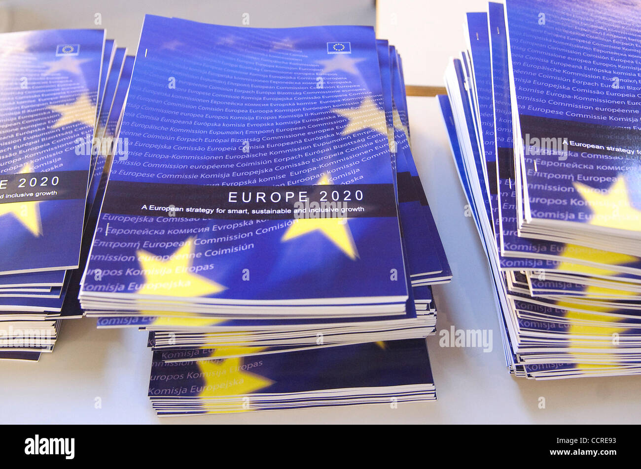 Strategy Europe 2020 documents seen at the European commission ...
