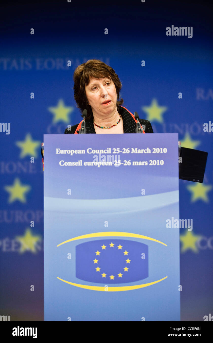 EU High Representative for Foreign Affairs and Security Catherine ...
