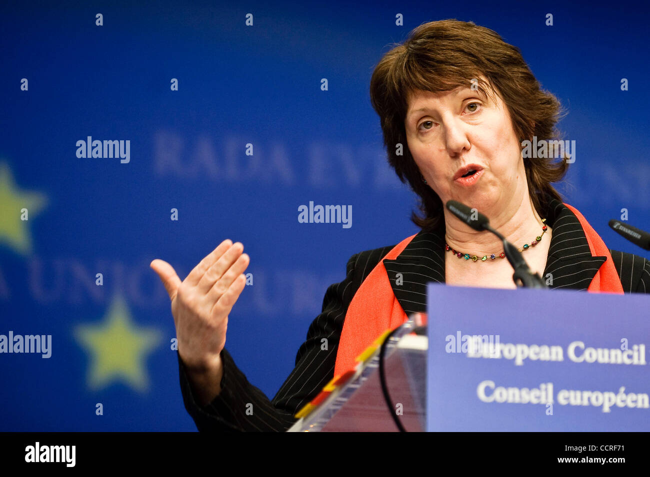 EU High Representative for Foreign Affairs and Security Catherine ...