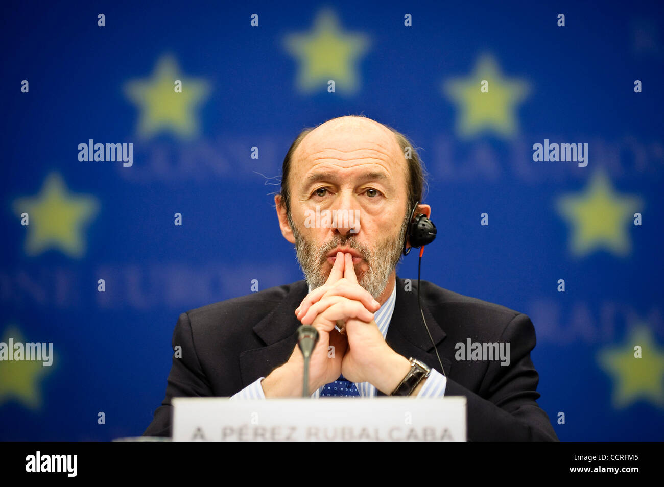 Spanish Interior Minister and president of the european interior ...