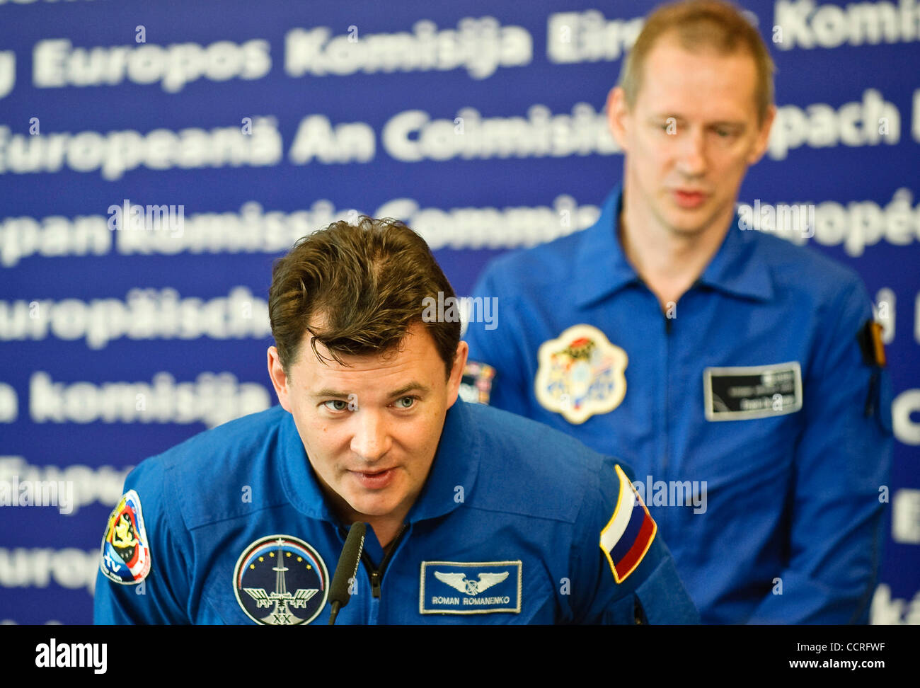 Last International Space Station (ISS) Commander, Belgian Frank De ...