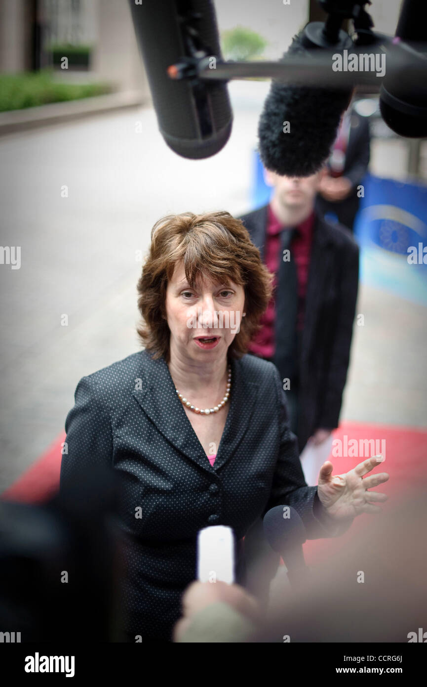 EU High Representative for Foreign Affairs Catherine Margaret Ashton ...