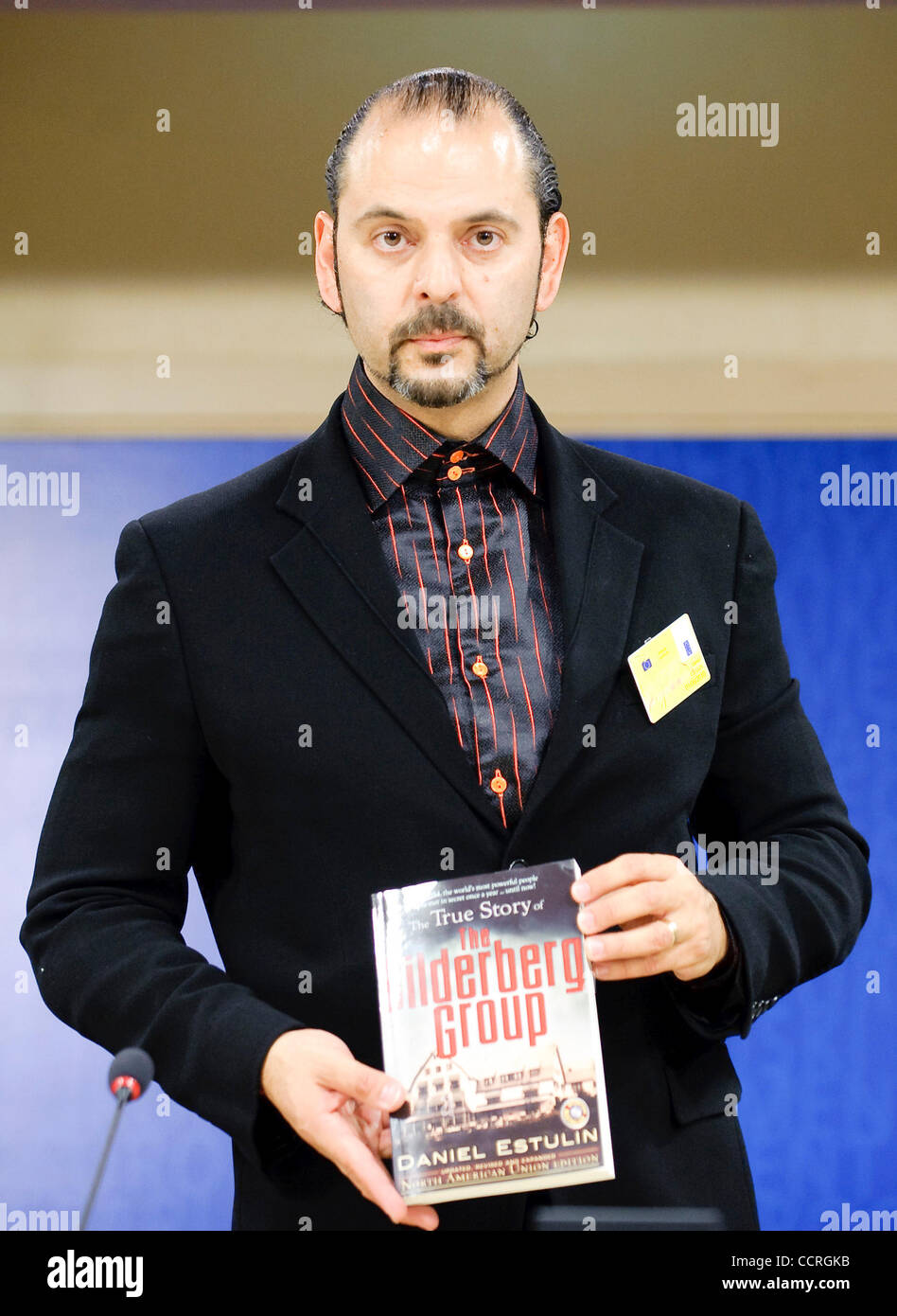 Daniel ESTULIN investigative journalist and author of conspiracy books about the Bilderberg ...