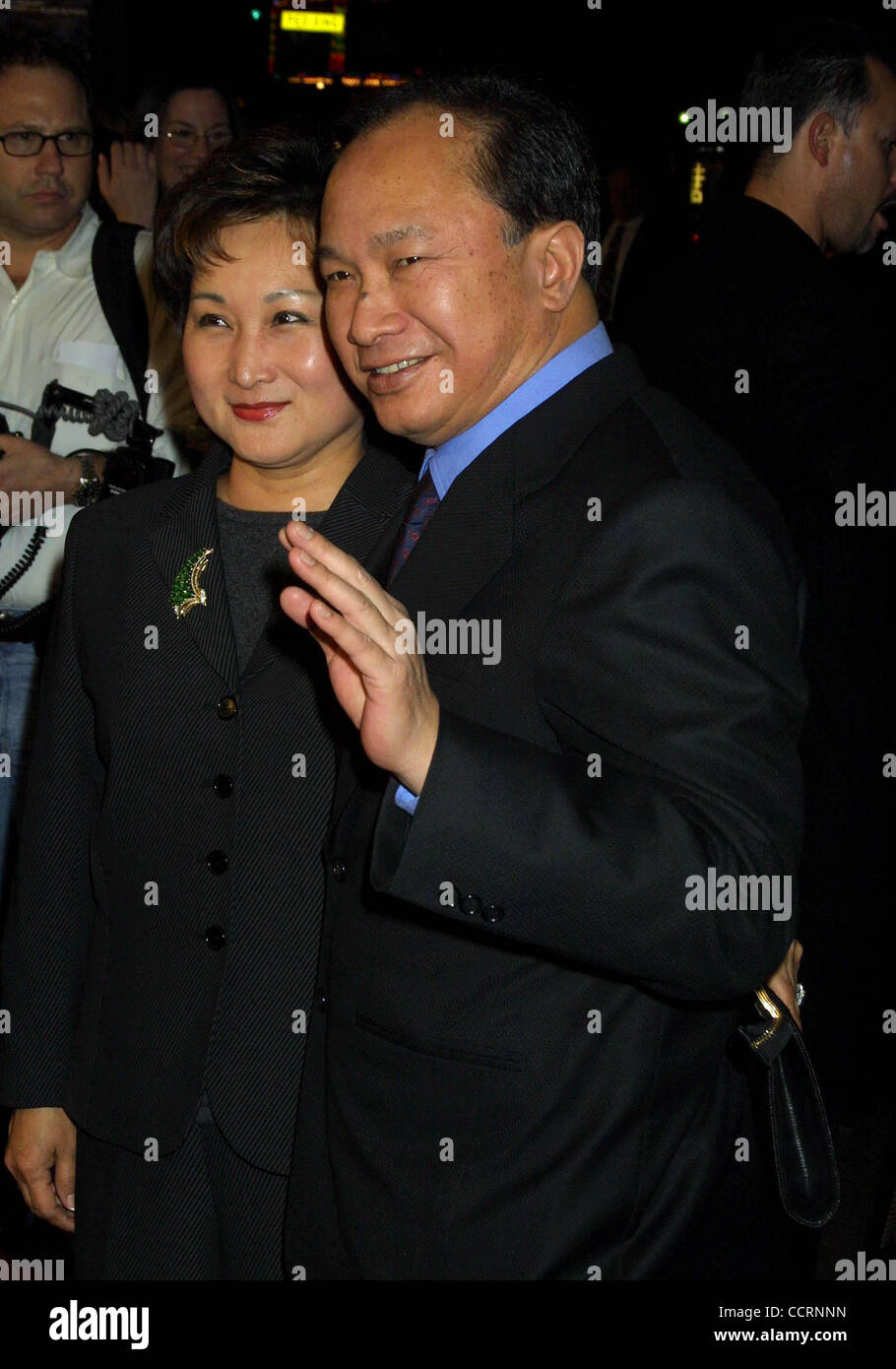 John woo and wife hi-res stock photography and images - Alamy