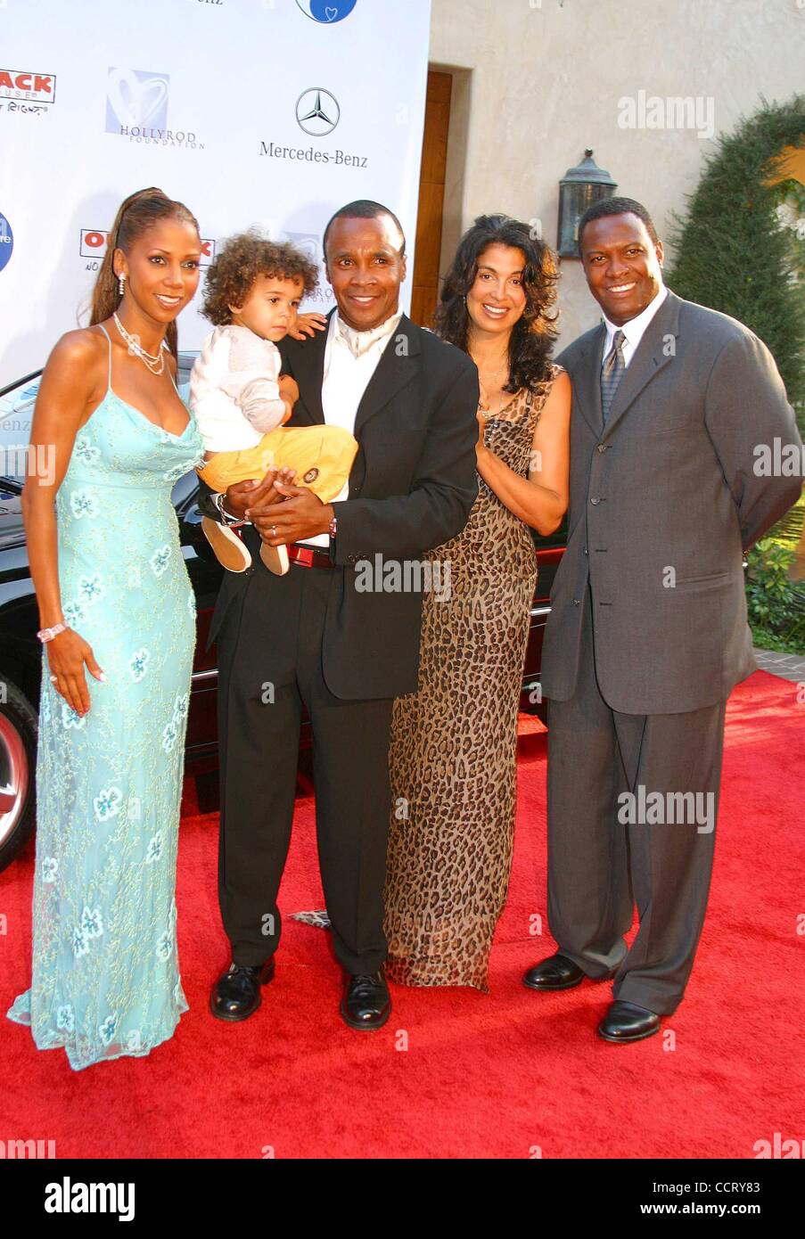 Sugar Ray Leonard And Family