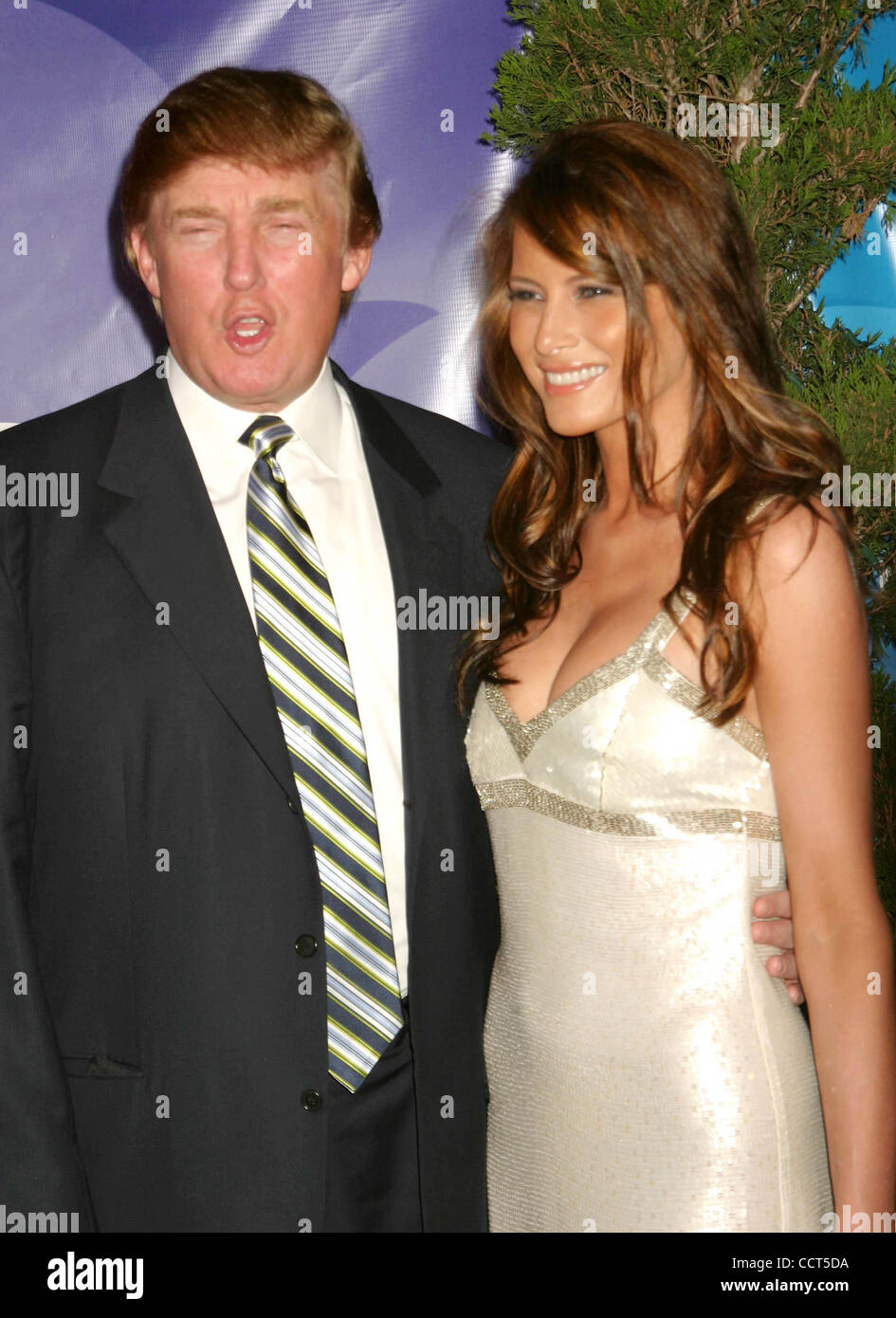 Donald trump and melania knauss 2004 hi-res stock photography and ...