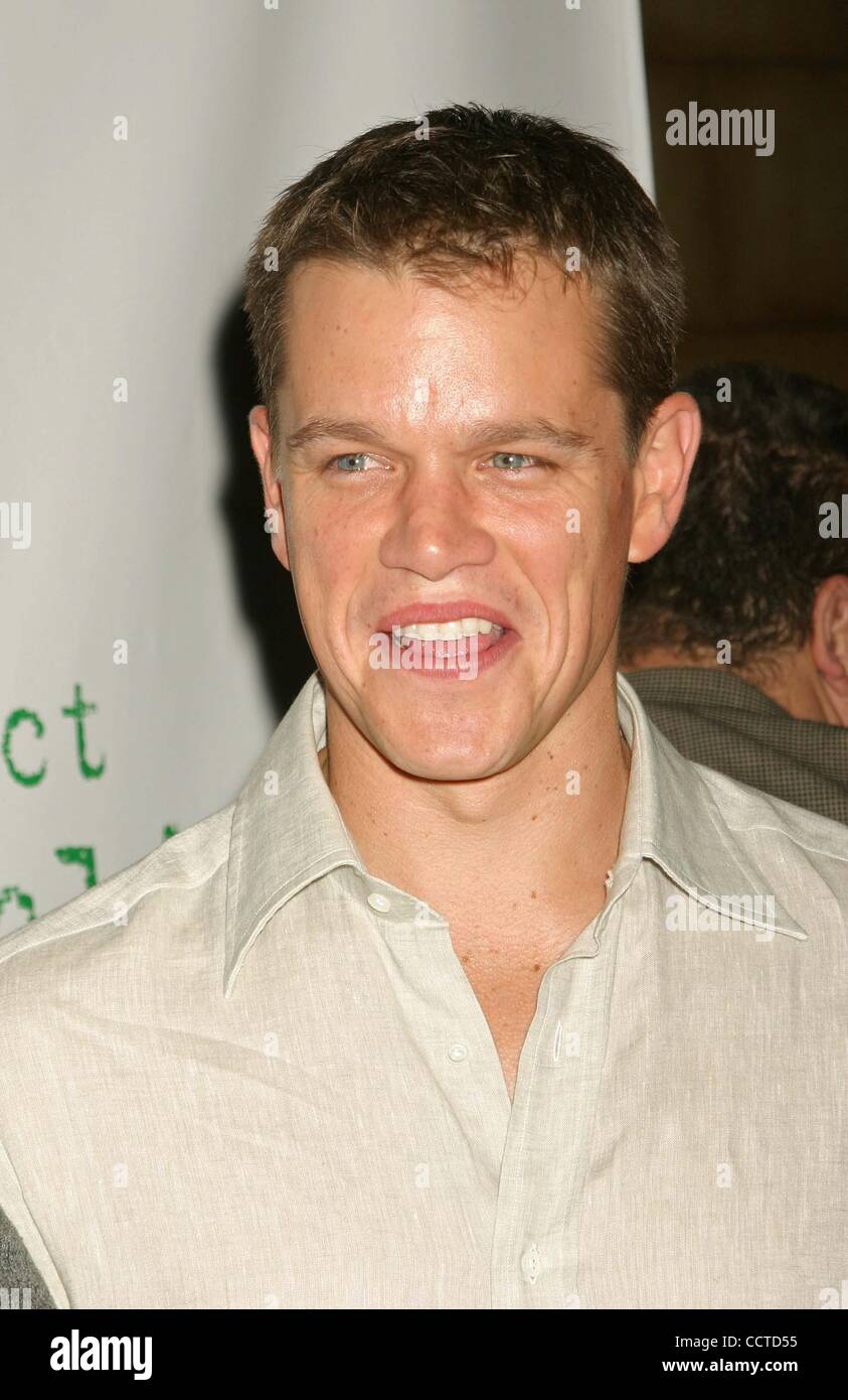 July 13, 2004 - Hollywood, California, U.S. - K38168EG.PROJECT GREENLIGHT AT THE HIGHLANDS ...